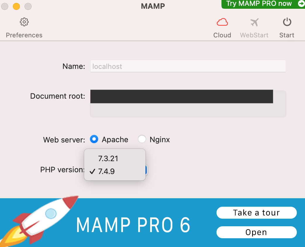 MAMPでPHPのバージョンを簡単に変更する方法 - thriveエンジニアブログ